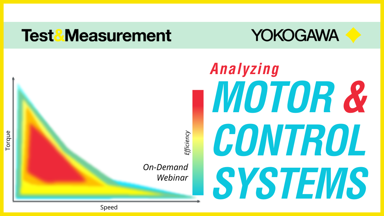 Motors & Drives | Yokogawa Test&Measurement
