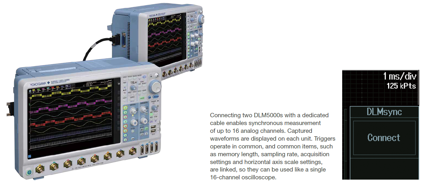 DLM5000 Mixed Signal Oscilloscope | Yokogawa Test&Measurement